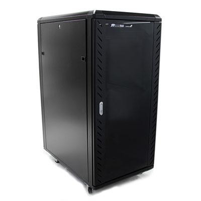 25U 36in KnockDown Server Rack Cabinet The RK2536BKF DuraRak 25U 36inch ...