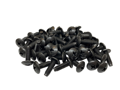 USA Made M6 Pilot Point Rack Screws | 50 Pack