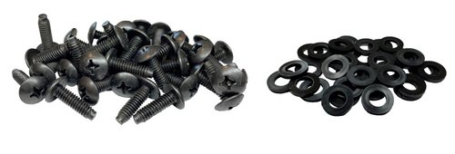 12-24 Rack Screws | Pilot Point Screw | 12-24 Screws w/Washers