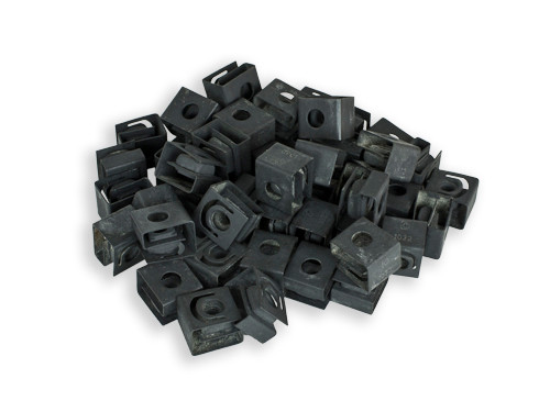 12-24 Slide-on Cage Nuts and Screws | Pack of 50