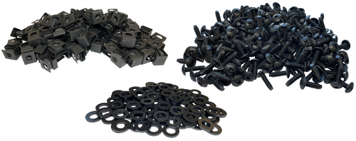 10-24 Slide On Cage Nuts | Stainless Nuts | Made In USA
