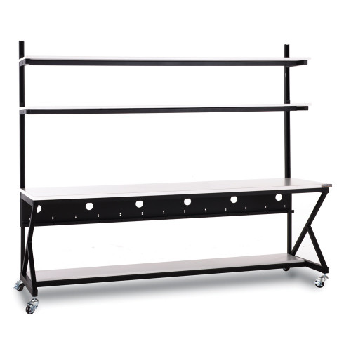 96" LAN Workstation Desk | Network Bench | Kendall Howard