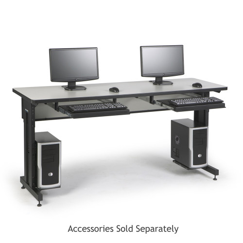 Folkstone Gray Training Table | Multi-functional Desk