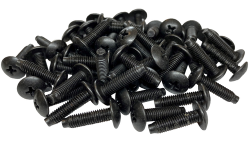 10-32 Rack Screws | 10-32 Steel Rack Screws - Pack of 50