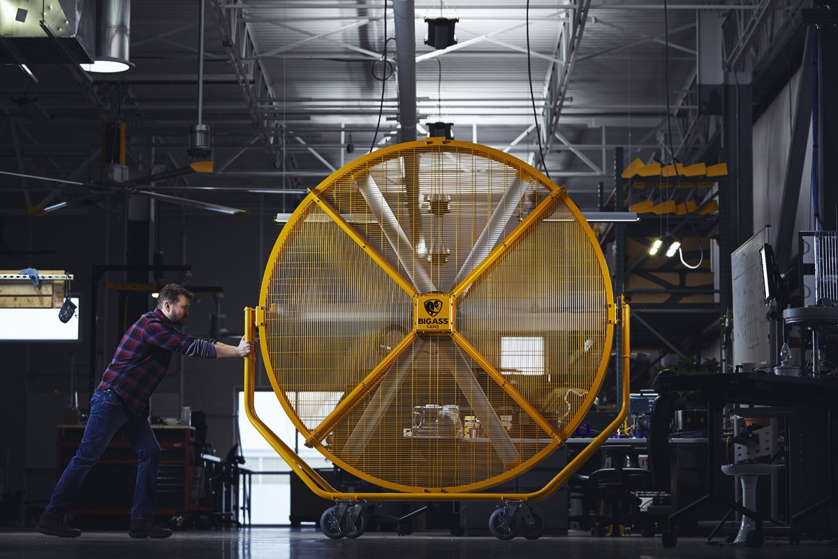 Big Ass Fans AirGo 2.0 Portable Fan | F-AG2-0801