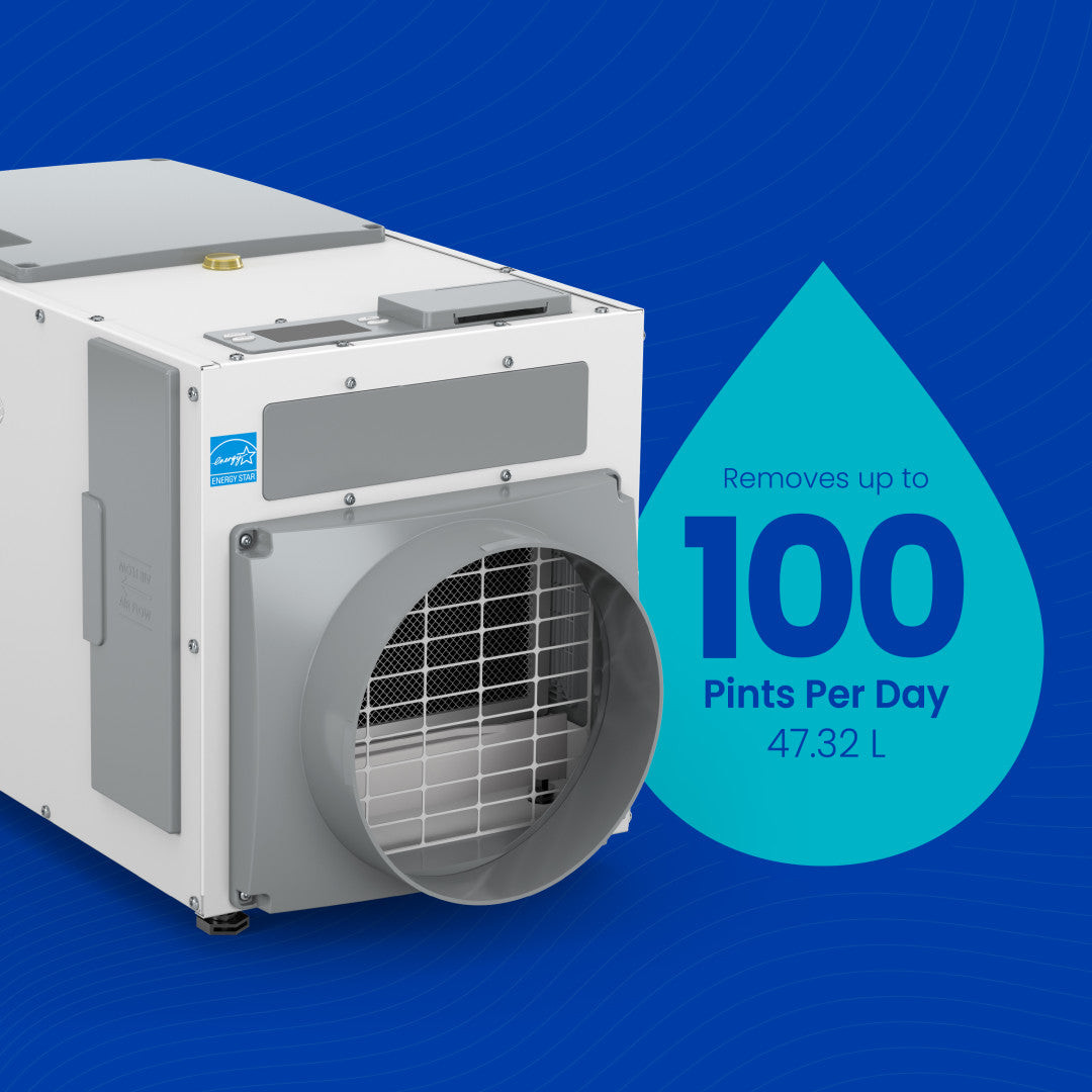 Aprilaire E100 Pro 100 Pint Whole House Dehumidifier | Most Efficient ...