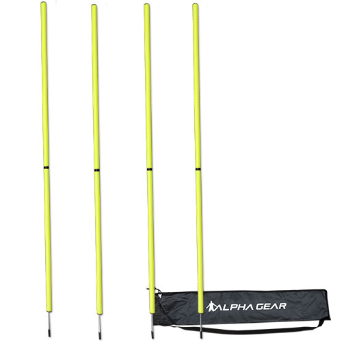 AGILITY SPEED POLE 4 PACK YELLOW/BLUE - Onside Sports