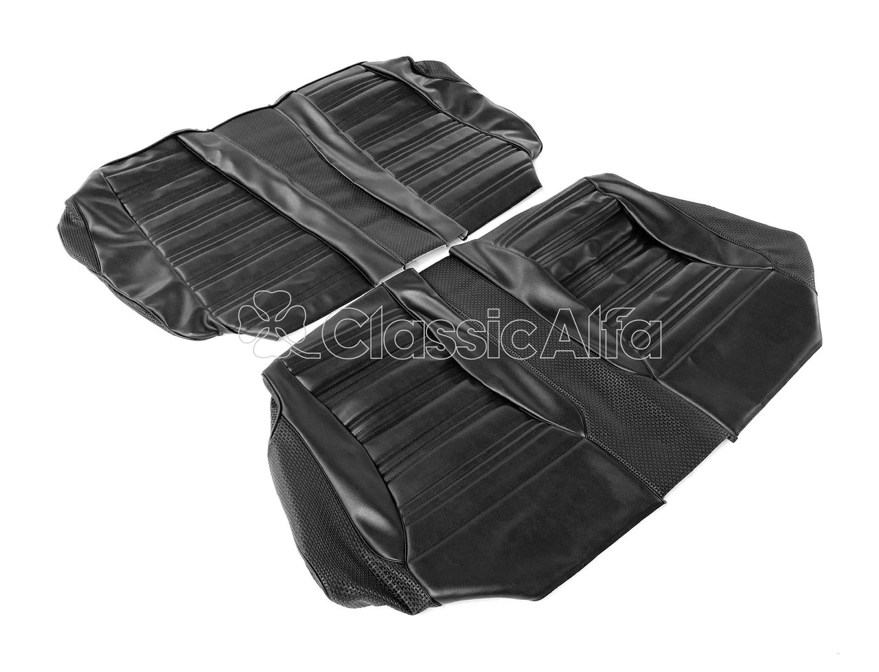 IN021 1750 GTV MK 2 REAR SEAT COVER - BLACK - Classic Alfa