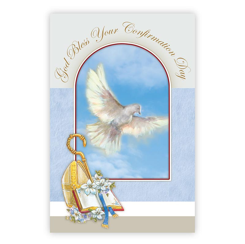 God Bless Your Confirmation Day Greeting Card - [Wholesale]Christian ...