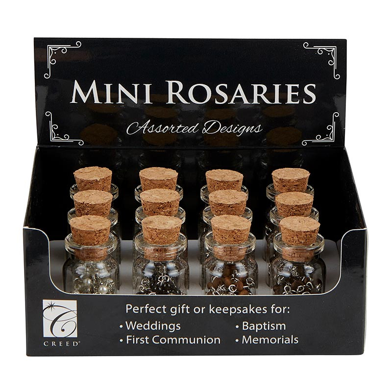 Mini Rosaries in a Bottle - [Wholesale]Christian Brands Catholic