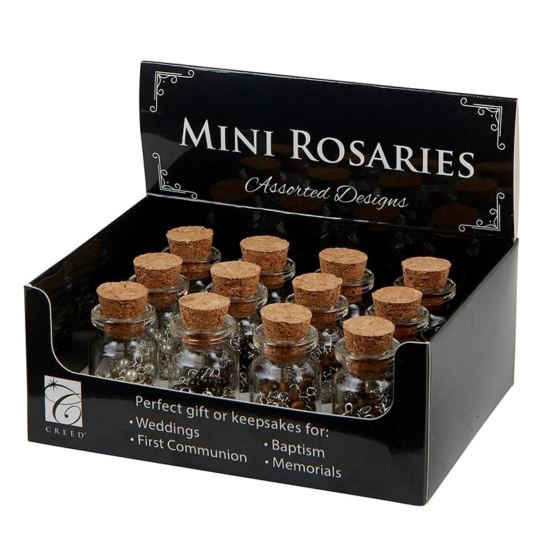 Mini Rosaries in a Bottle - [Wholesale]Christian Brands Catholic