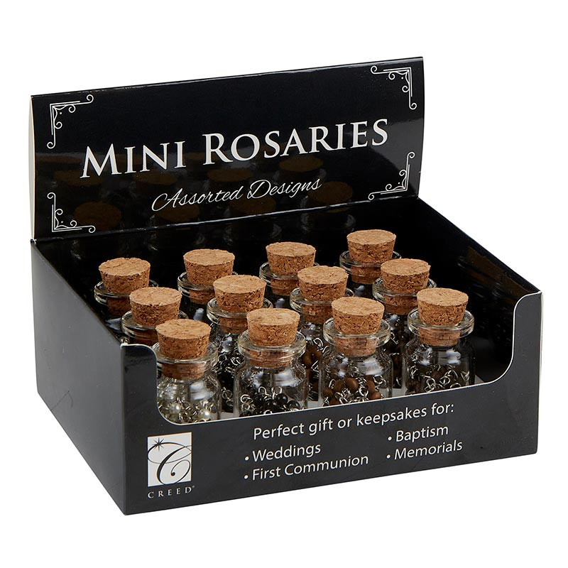 Mini Rosaries in a Bottle - [Wholesale]Christian Brands Catholic