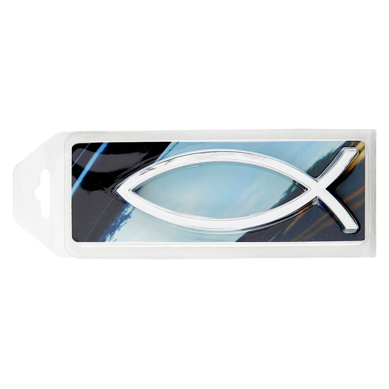 Ichthus Auto Emblem - [Wholesale]Christian Brands Catholic