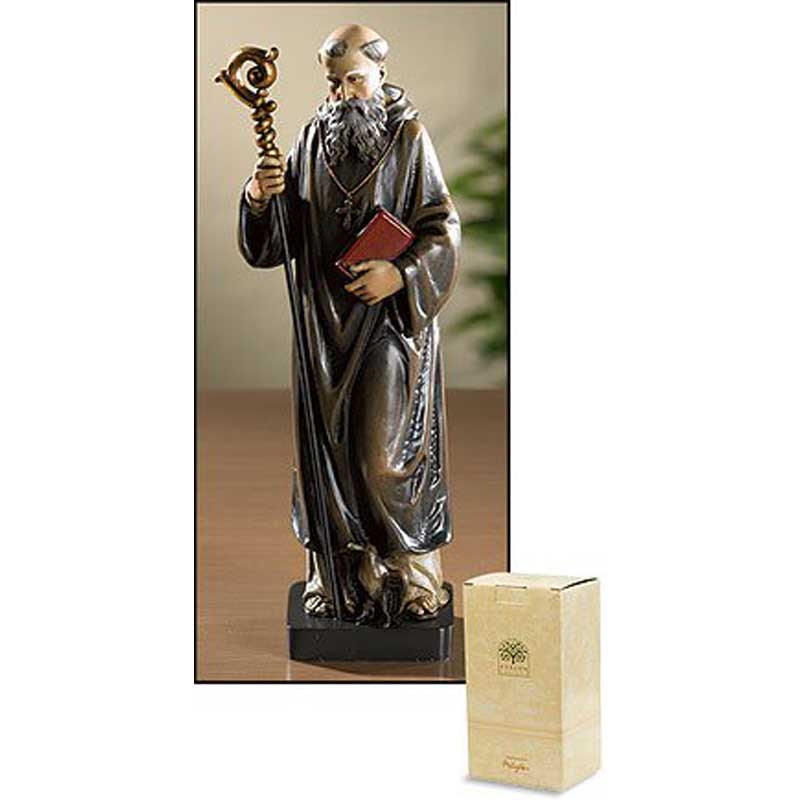 8" H Saint Benedict Statue - [Wholesale]Christian Brands Catholic