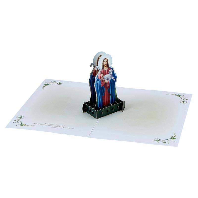 Pop Up Card - Christ the Good Shepherd - [Wholesale]Christian Brands ...