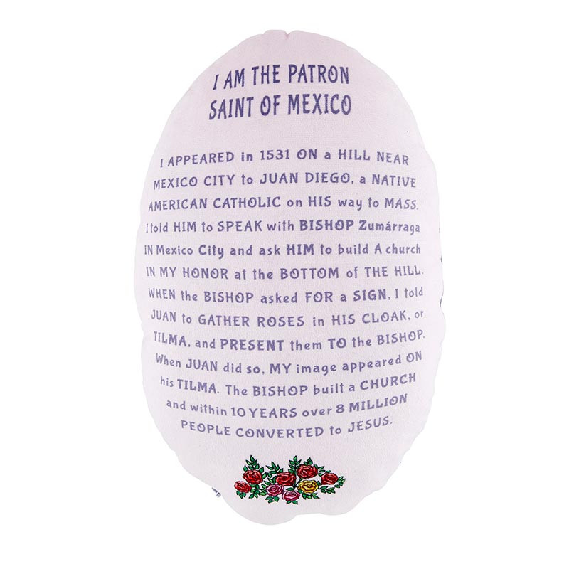 Mini Saint Plush - Our Lady Of Guadalupe - [Wholesale]Christian Brands ...