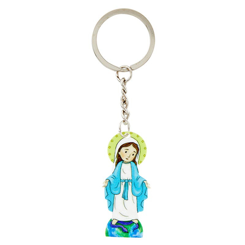 Our Lady Of Grace Keychain - [Wholesale]Christian Brands Catholic