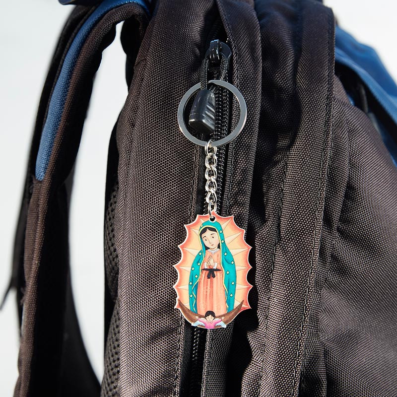 Our Lady Of Guadalupe Keychain - [Wholesale]Christian Brands Catholic
