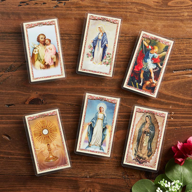 Spanish Holy Card - Saint Michael - [Wholesale]Christian Brands Catholic