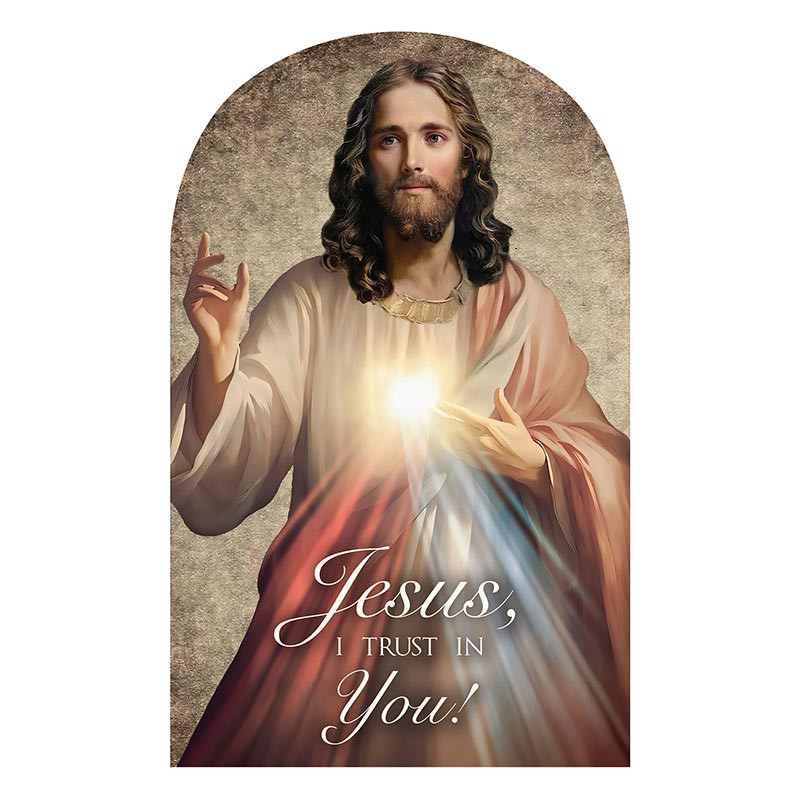 Divine Mercy Arched Plaque 8" - [Wholesale]Christian Brands Catholic