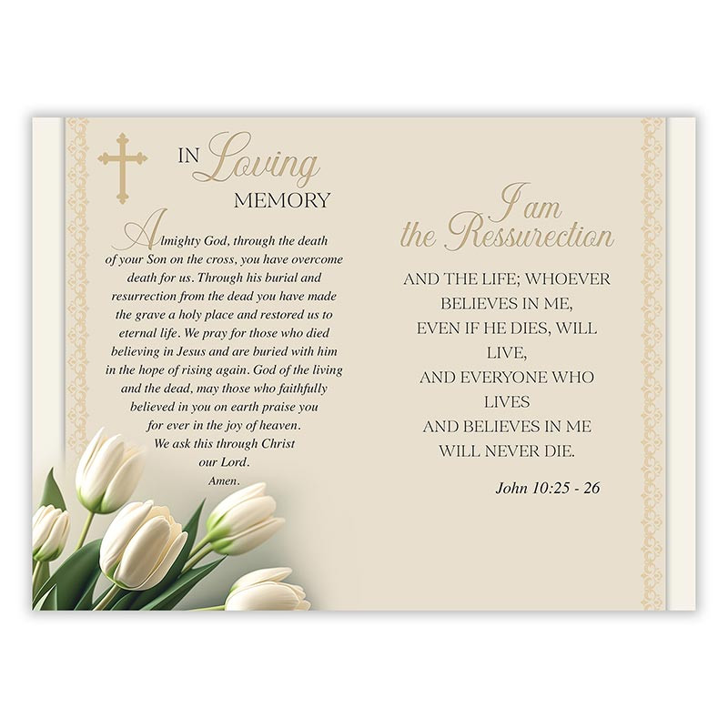 In Loving Memory - Sympathy Booklet - [Wholesale]Christian Brands Catholic