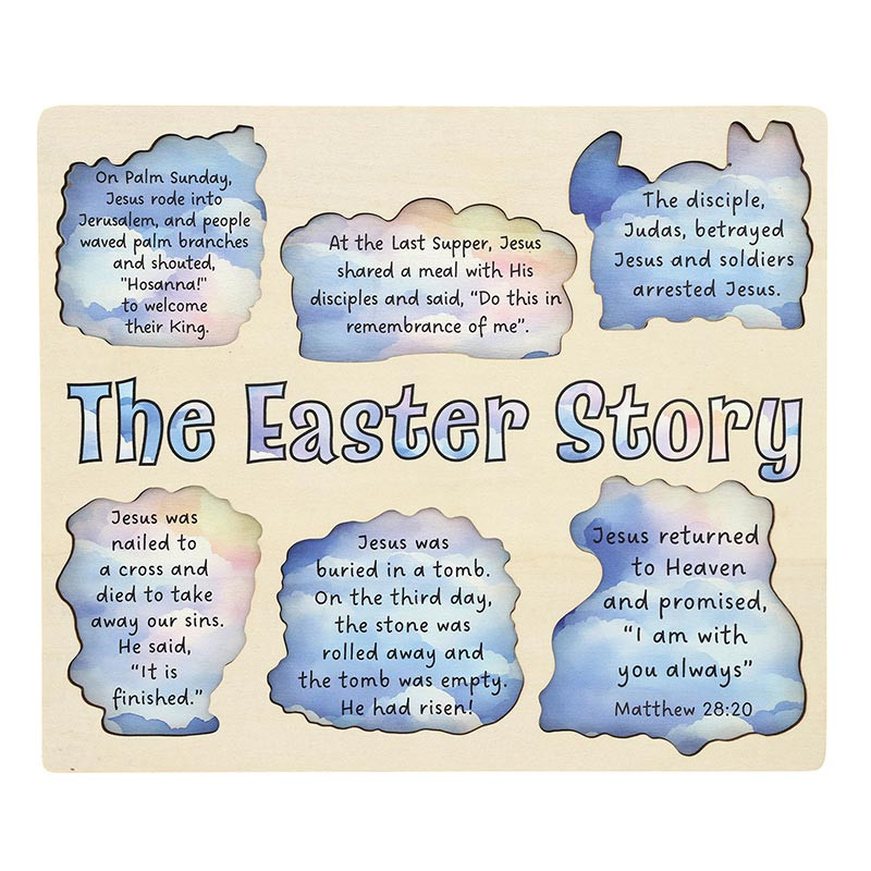 Easter Story Puzzle - [Wholesale]Christian Brands Catholic