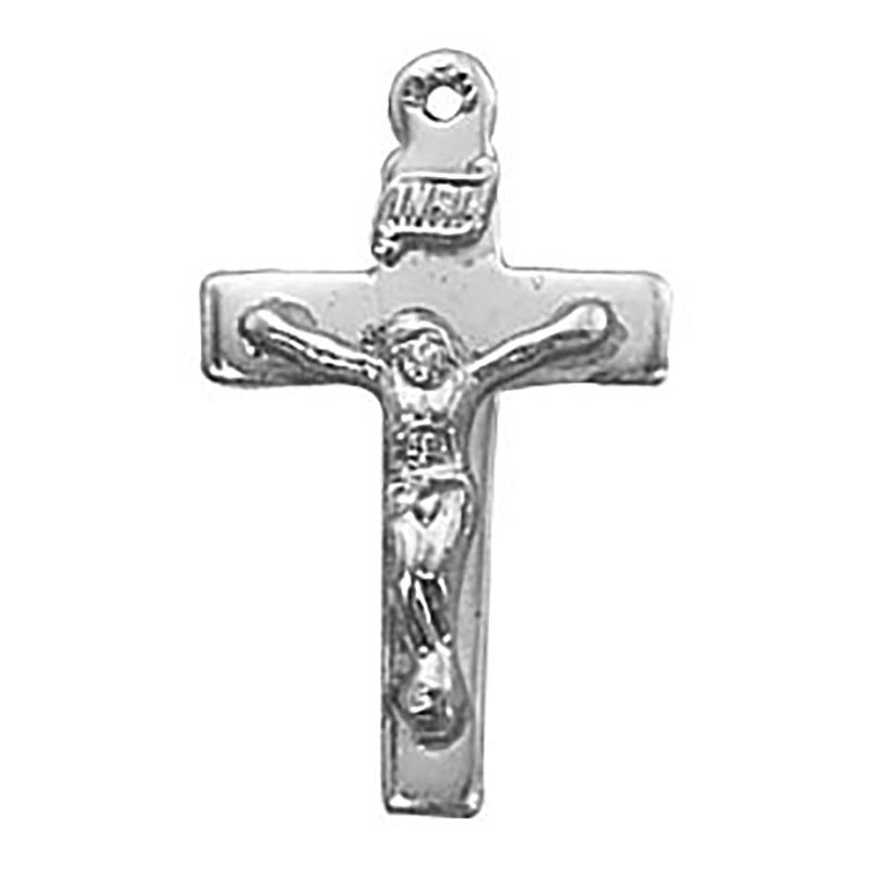 Sterling Silver Crucifix - Medium - [Wholesale]Christian Brands Catholic