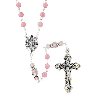 Ravello Collection Rosary - Pink - [Wholesale]Christian Brands Catholic