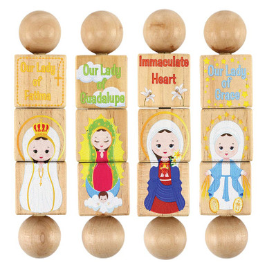 Mother Mary Rotating Puzzle - [Wholesale]Christian Brands Catholic