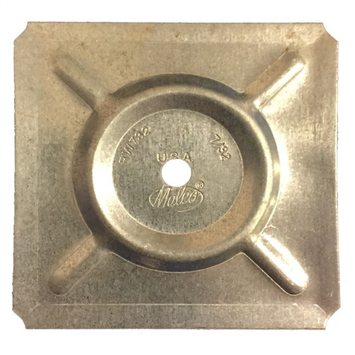 Generic 37155 | 3" Metal Duct Tabs / Roof Plates
