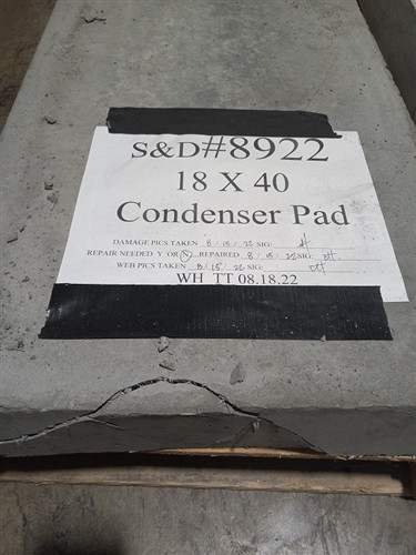8922 | 18x40 Cladlite Concrete Hurricane Mini Split