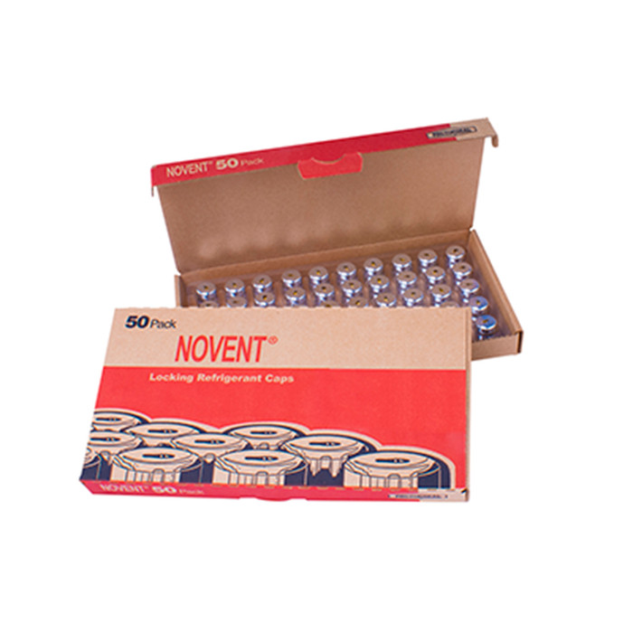 37360 | Novent Universal Refrigerant Silver Locking Caps