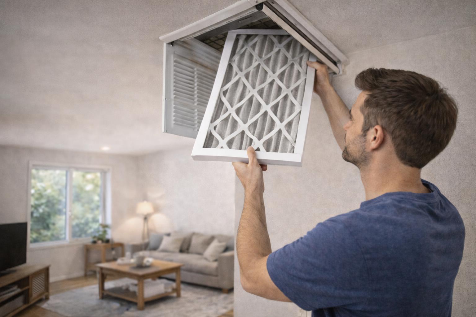 How Often Do You Need to Change Central AC Filters? - Budget Heating ...