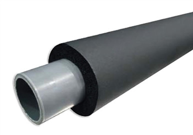 37257 | 1 1/8 x 3/8 rubatex insulation tubing 6' length PVC
