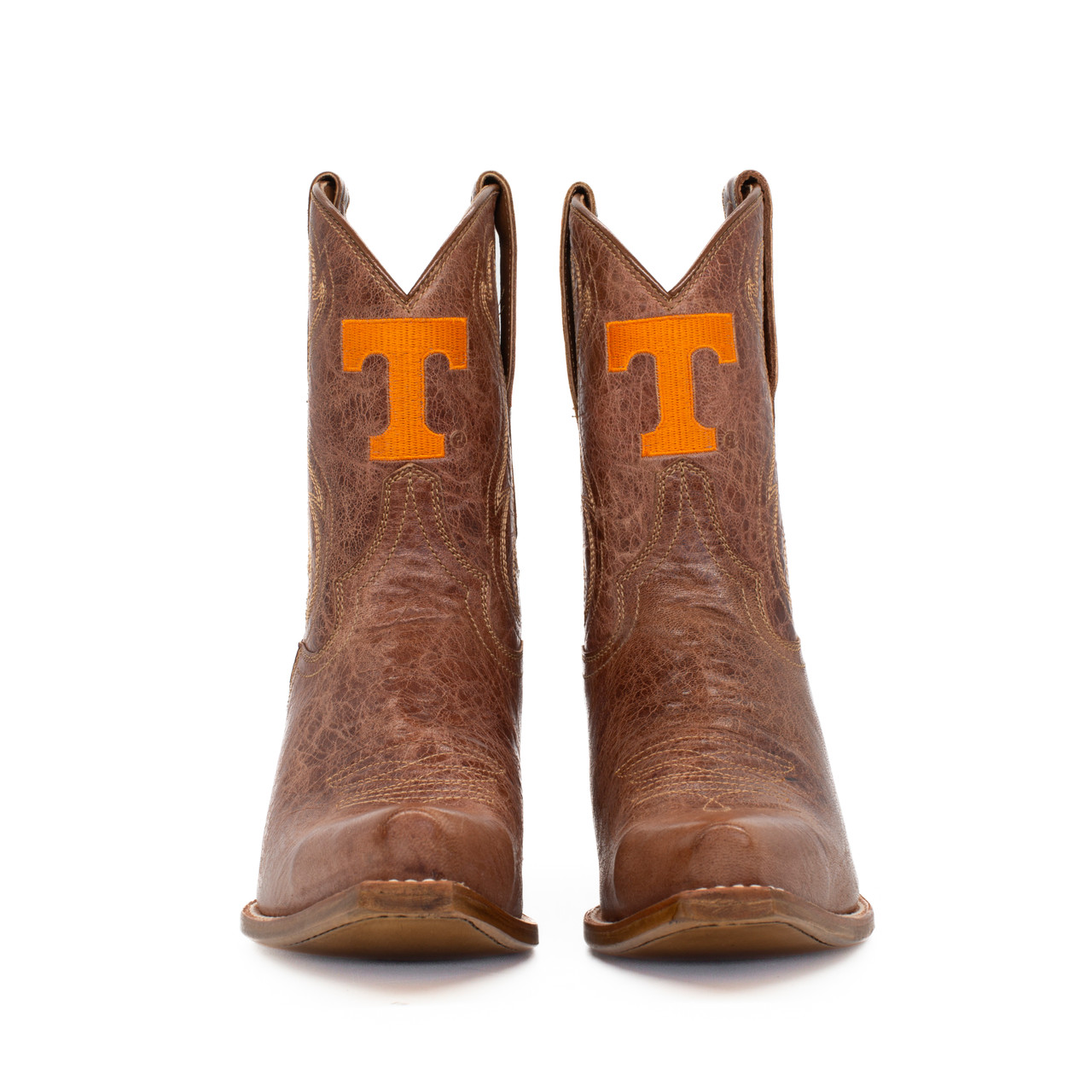 The Sarah - Gameday Women's Shorty Western Boot - Tennessee Volunteers