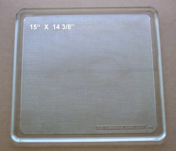 Square Rectangular Vintage Microwave Tray Plate