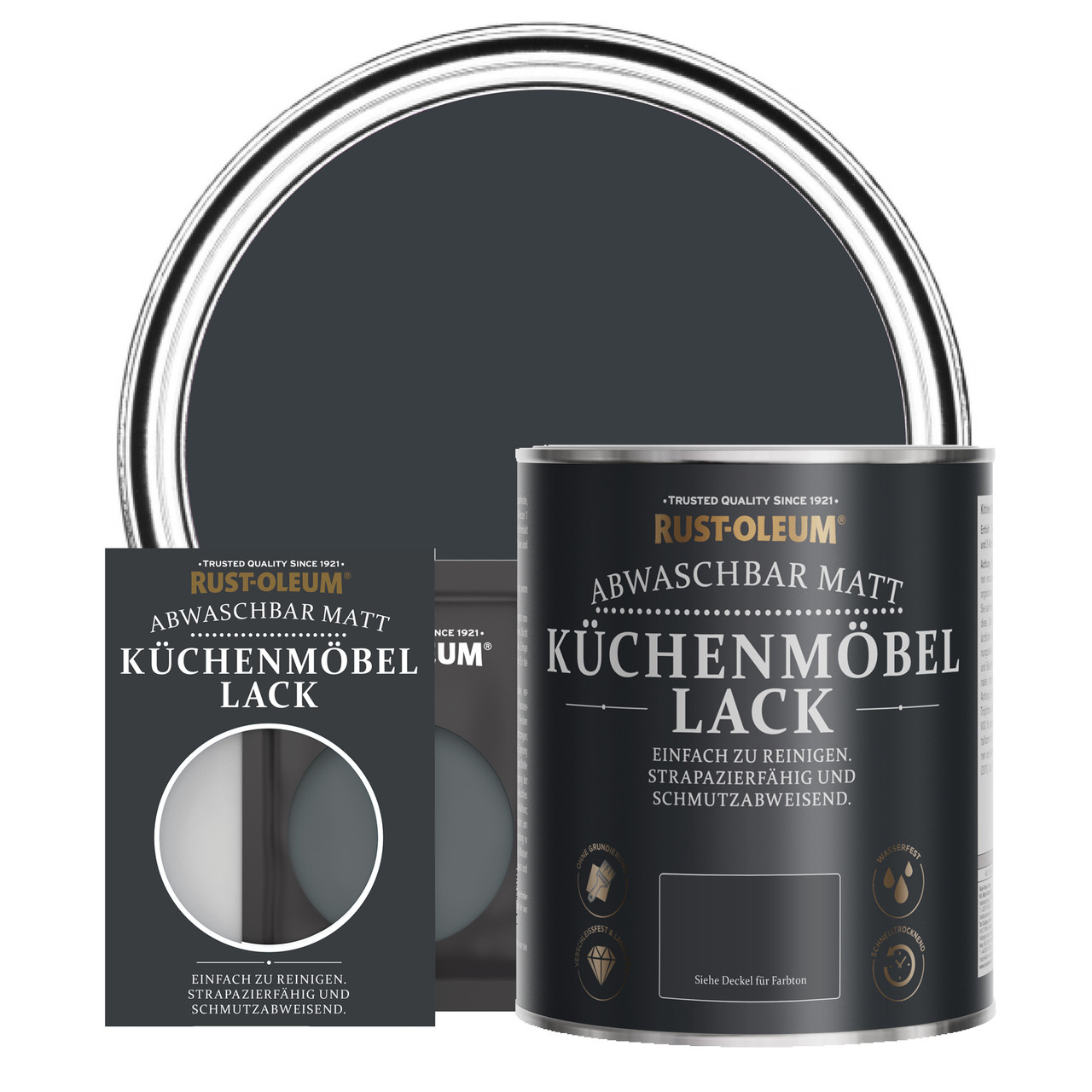 Matte Wandfarbe -Anthrazit (Ral 7016)