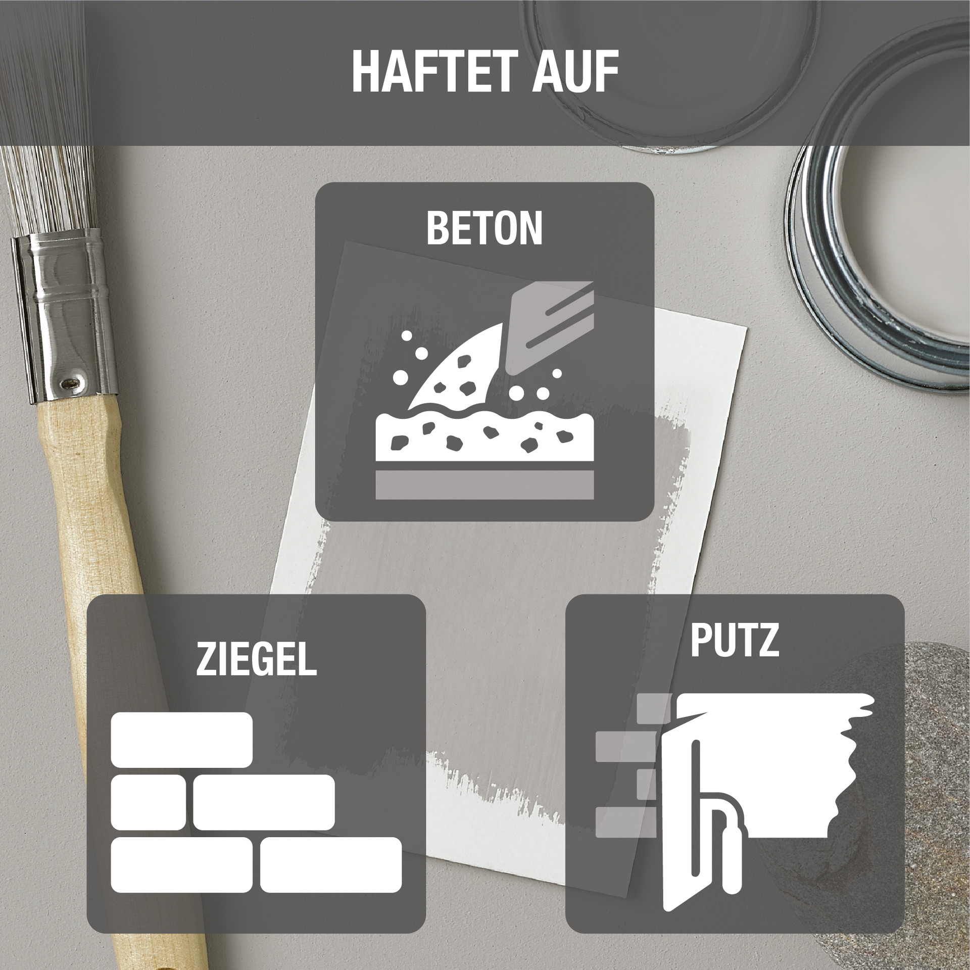 Matte Wandfarbe -Anthrazit (Ral 7016)
