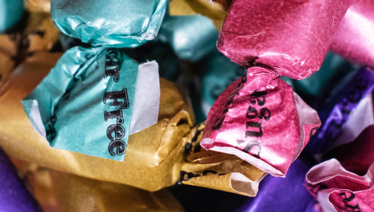 Sugar Free Assorted Toffees 100g