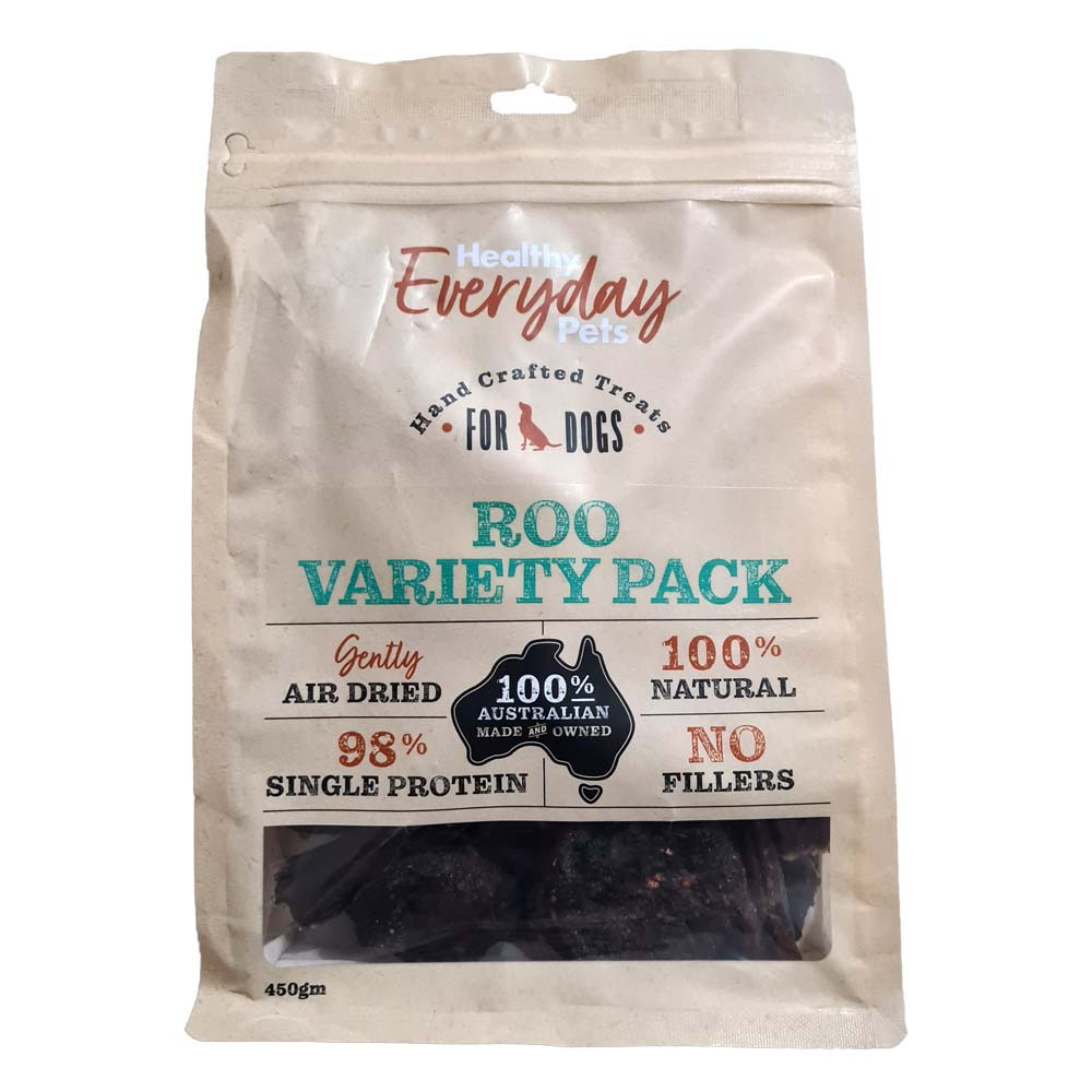 ROO Variety Pack 450g Healthy Everyday Pets