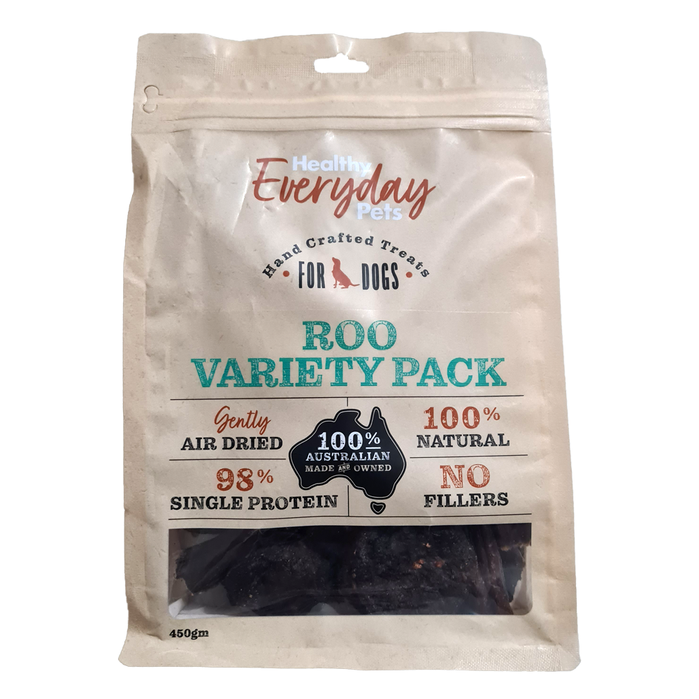 ROO Variety Pack 450g Healthy Everyday Pets