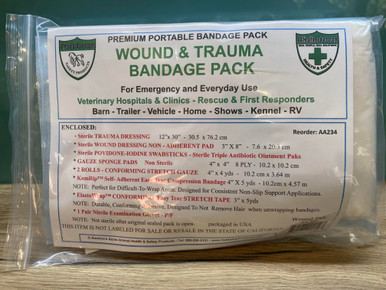 Wound & Trauma Complete Pack for Stables & Kennels