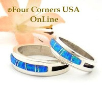 Colorful Inlay Band Rings - Four Corners USA Online