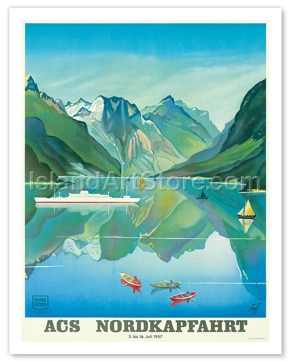 Prints & Posters - Cruise Ship Posters - Page 1 - Classic Vintage Posters