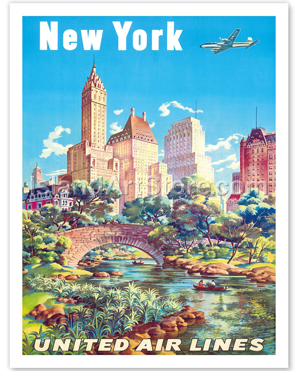Prints & Posters - Airline Posters - Page 1 - Classic Vintage Posters
