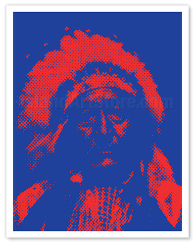 Chief Joseph (Nez Percé) in War Bonnet - North American Indian - c ...