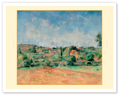 The Bellevue Plain - also called The Red Earth - c. 1890 - Fine Art ...