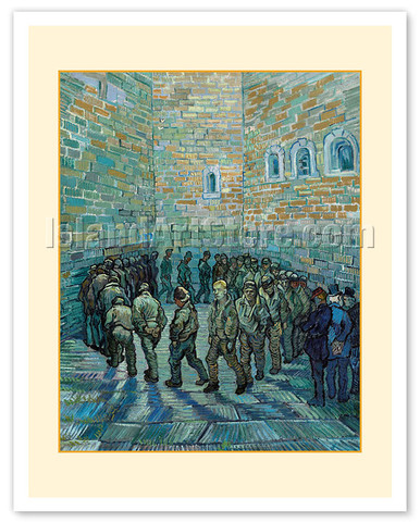 Prisoners Exercising - c. 1890 - Fine Art Prints & Posters