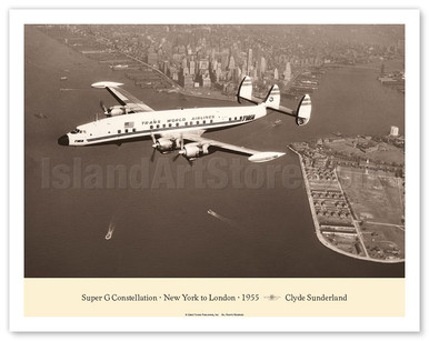 Lockheed Super G L-1049 Constellation ("Connie") - New York to London ...