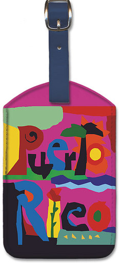 Puerto Rico - Endless Summer - Leatherette Luggage Tag